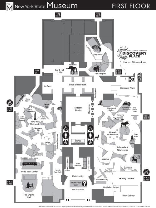 Floorplan Map | The New York State Museum